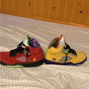 Jordan | Shoes | Jordan Retro What The 5s Wore Once Come With Crease ...